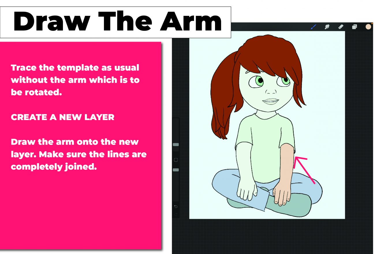 Tutorial -Rotate the Arm – DYO Clipart